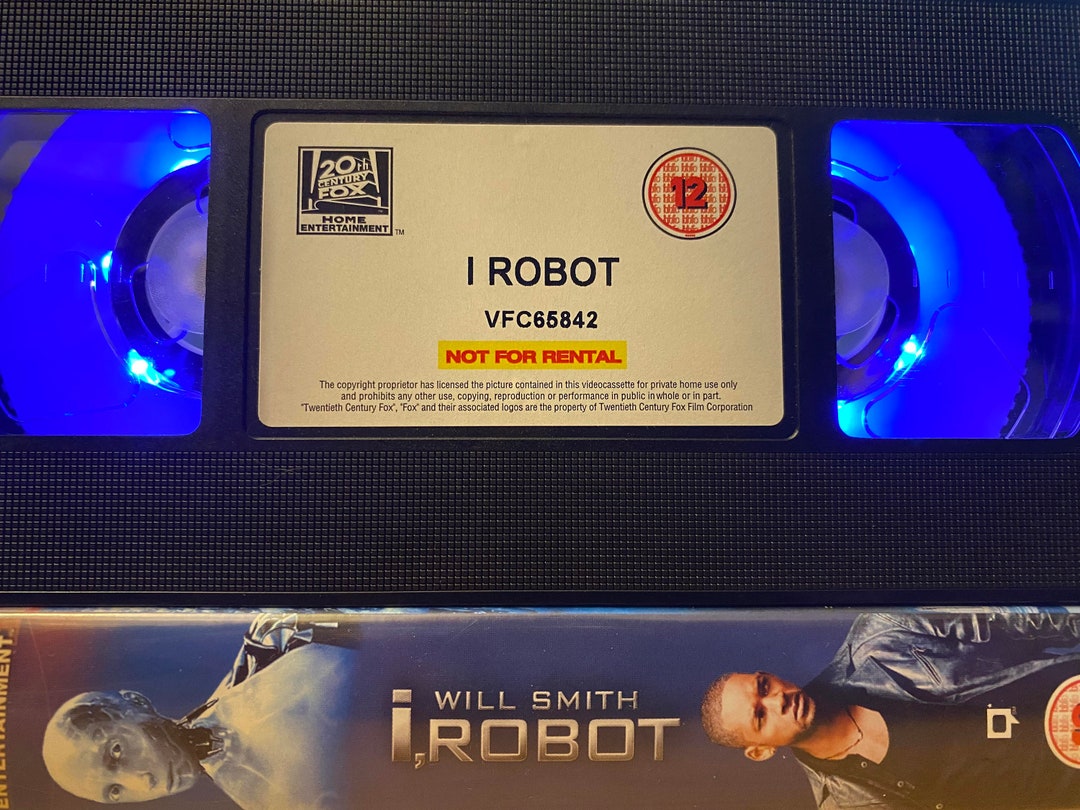 I, Robot VHS Videotape Light W/original Box Novelty Gift - Etsy