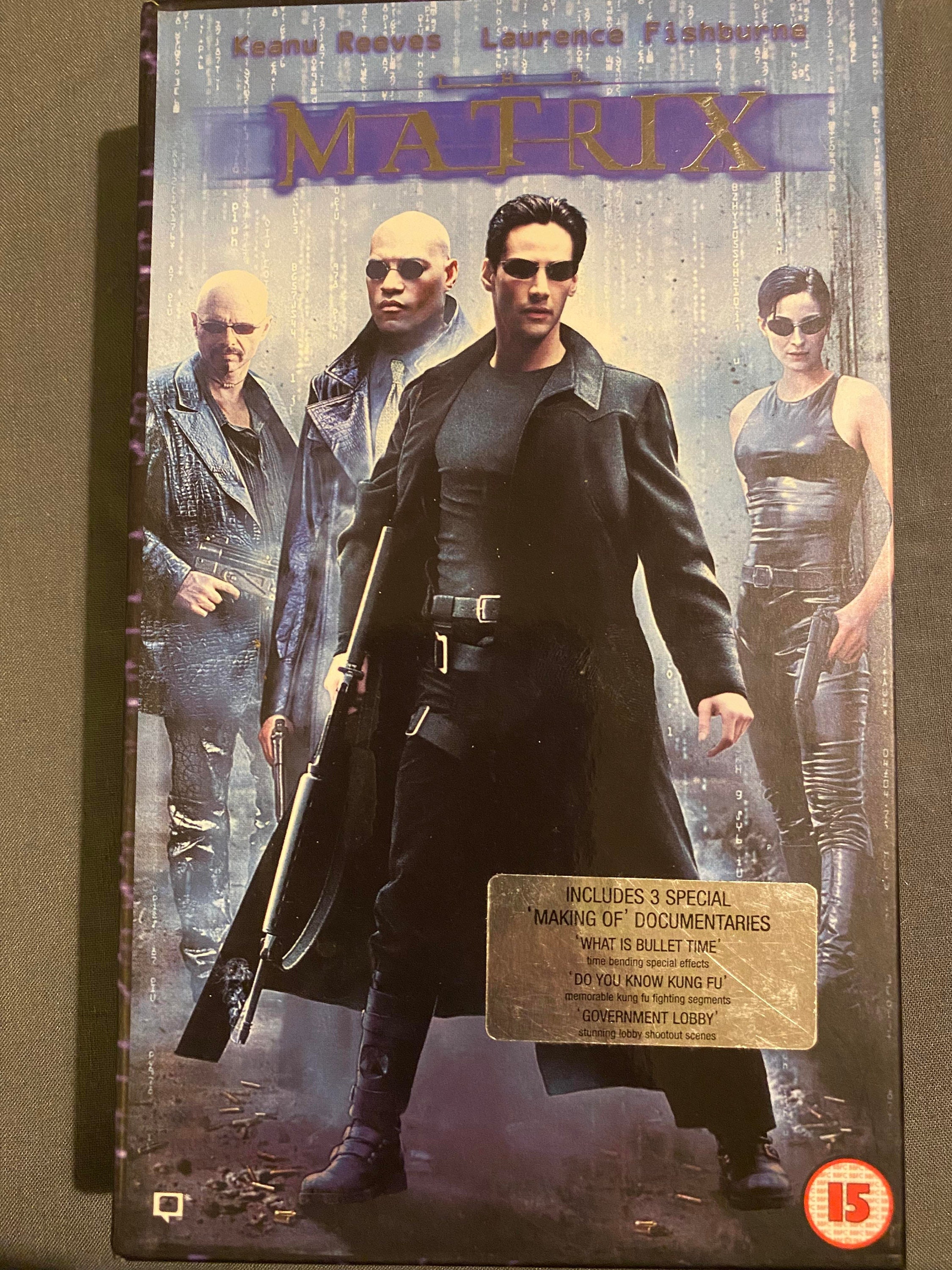 The Matrix VHS Videotape Light W/ Original Box Novelty Gift - Etsy