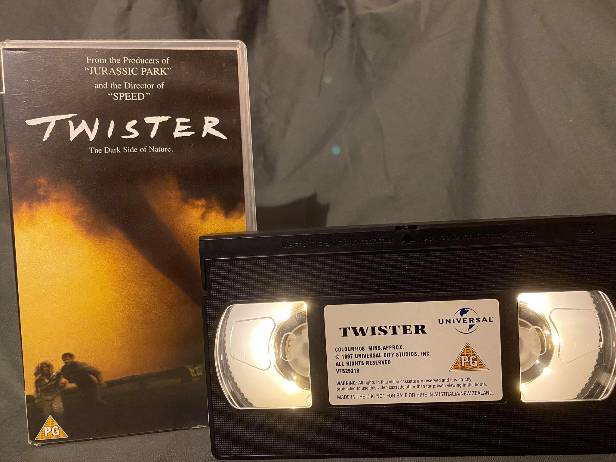 Twister VHS Video Tape light Novelty gift 90's Movies Bill | Etsy