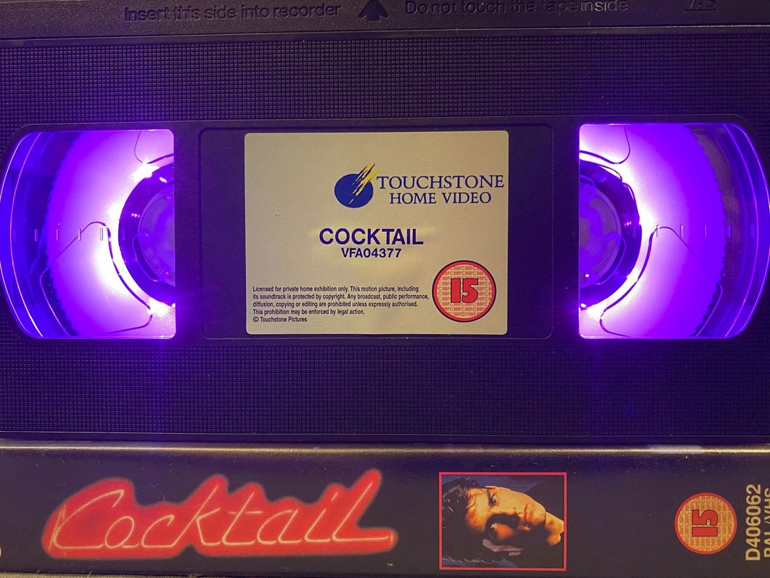 Cocktail VHS Videotape Light W/ Original Box Novelty Gift - Etsy