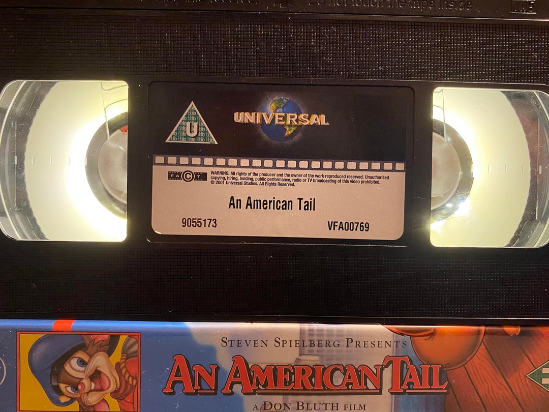 An American Tail VHS Videotape Light W/ Original Box - Etsy