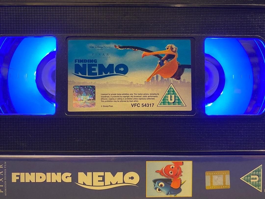 Finding Nemo VHS Videotape Light W/original Box Novelty Gift - Etsy