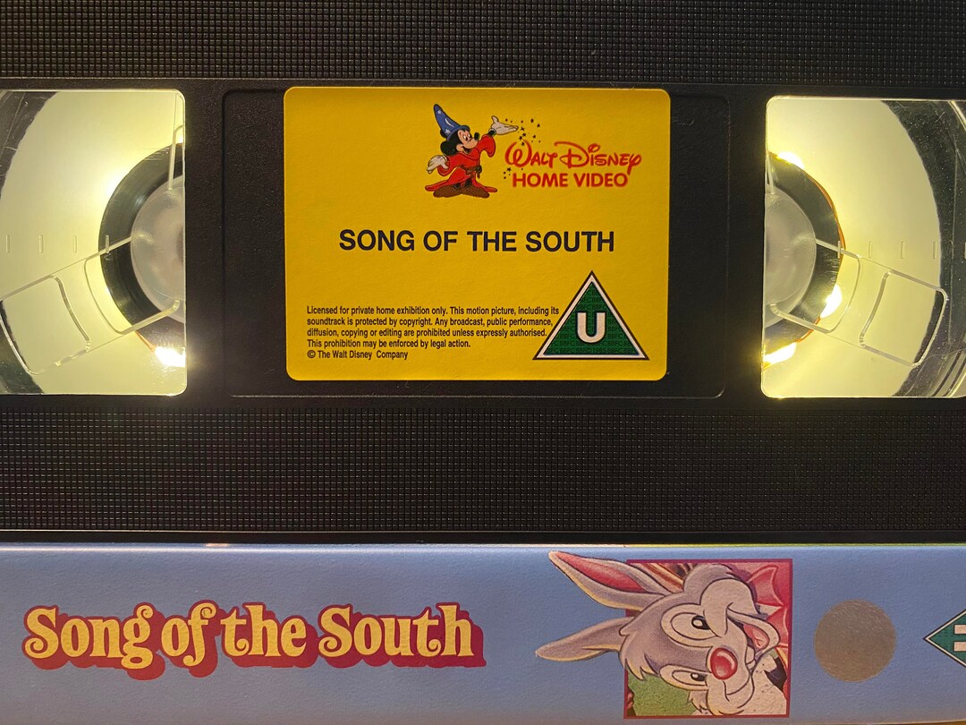 Disney's Song of the South VHS Videotape Light W/original Box - Etsy