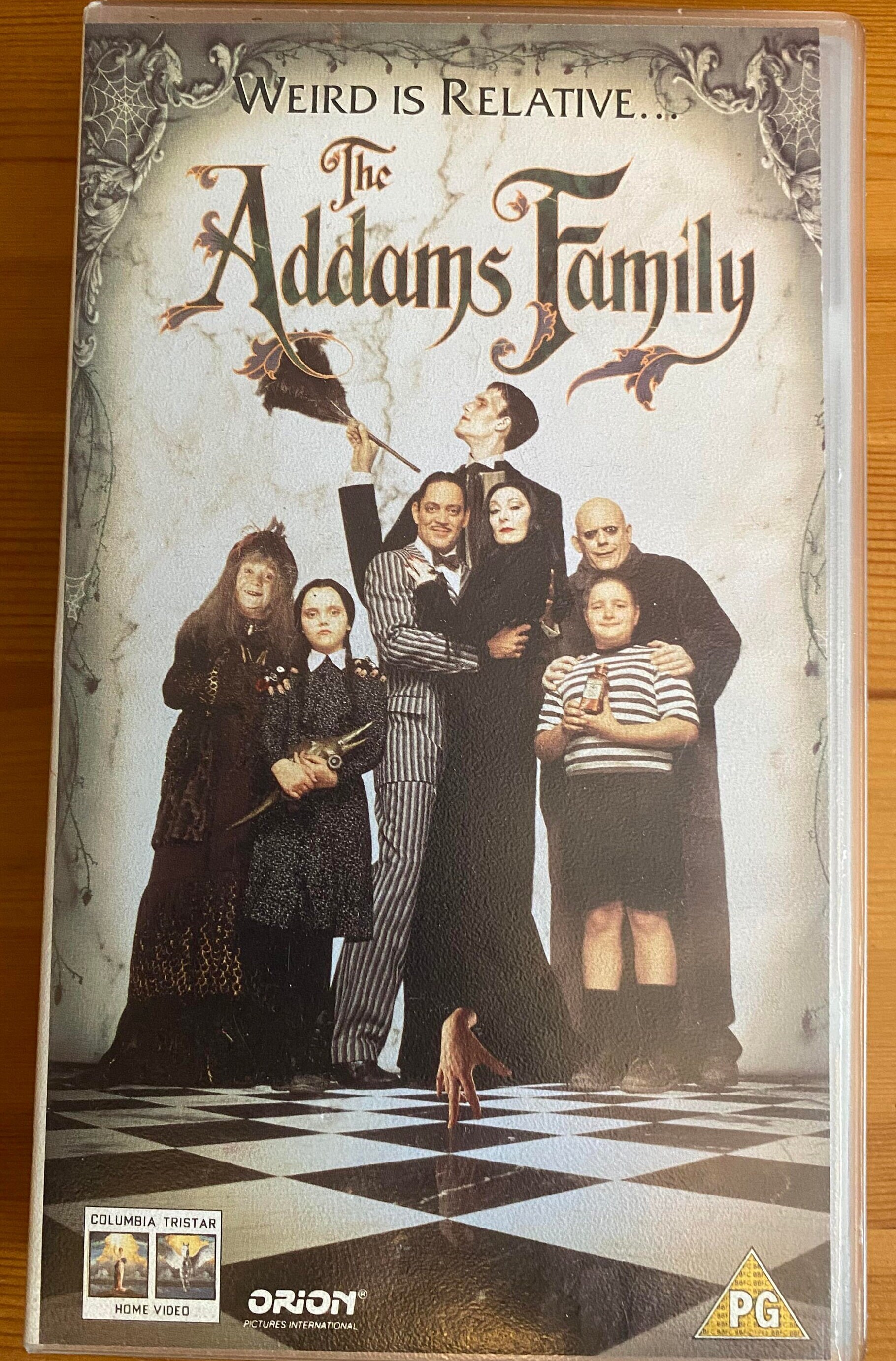 The Addams Family VHS Videotape Light W/original Box - Etsy UK