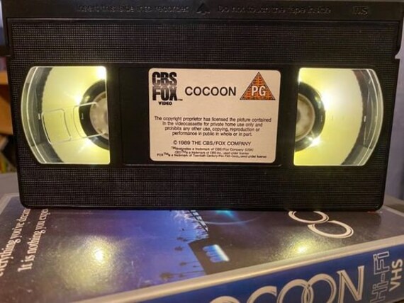 Cocoon VHS Video Tape light w/ original box Novelty Gift | Etsy