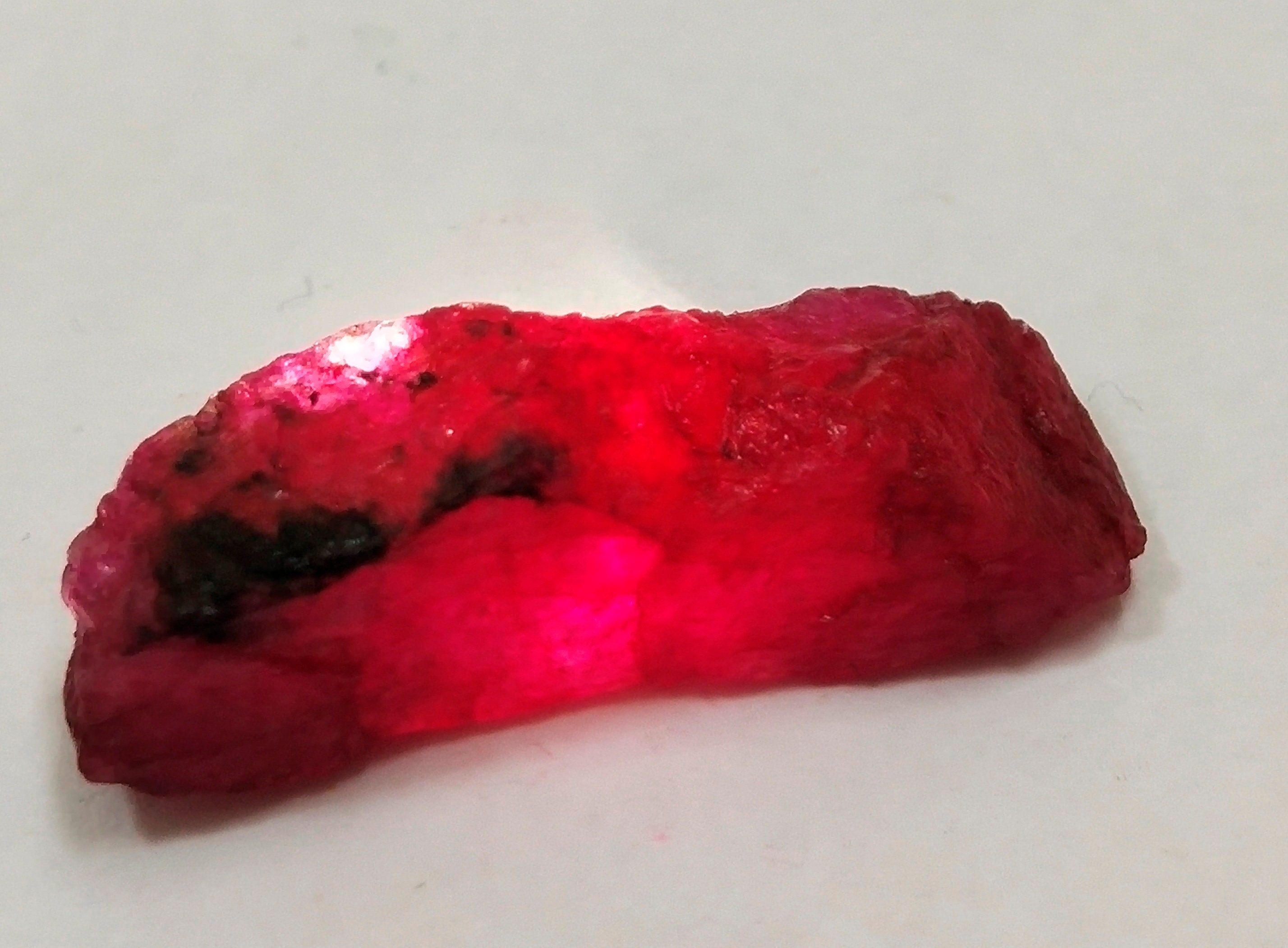 Natural Bixbite Red Beryl Crystal Raw Rough Loose Gemstone - Etsy