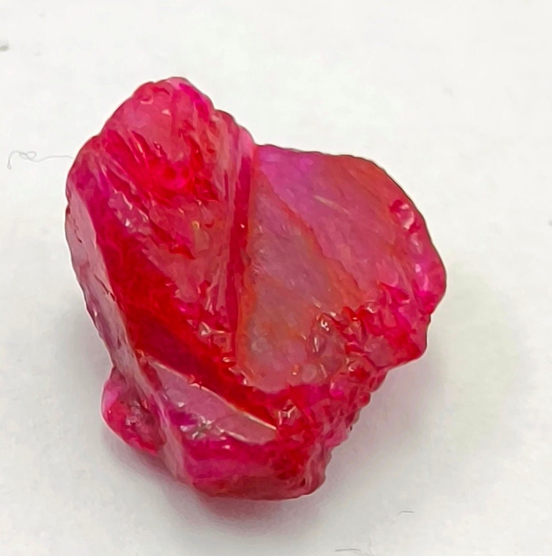 Natural Old Burma Ruby Untreated Unheated Red Rough Loose Gemstone ...