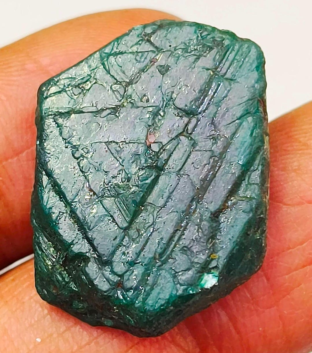 Natural Green Sapphire Corundum Rough Loose Gemstone Corundum Sapphire ...