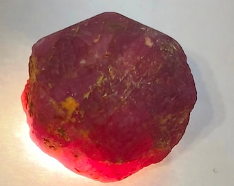 Natural Old Burma Ruby Untreated Unheated Red Rough Loose Gemstone ...