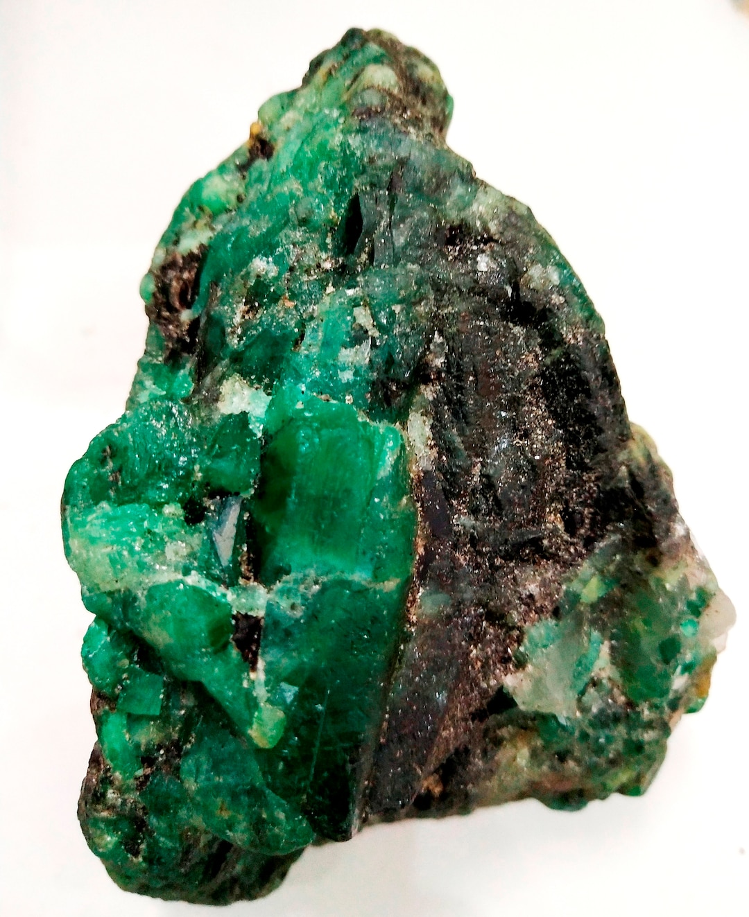 Raw Emerald Crystal, Natural Green Emerald Rough, A Grade Emerald ...