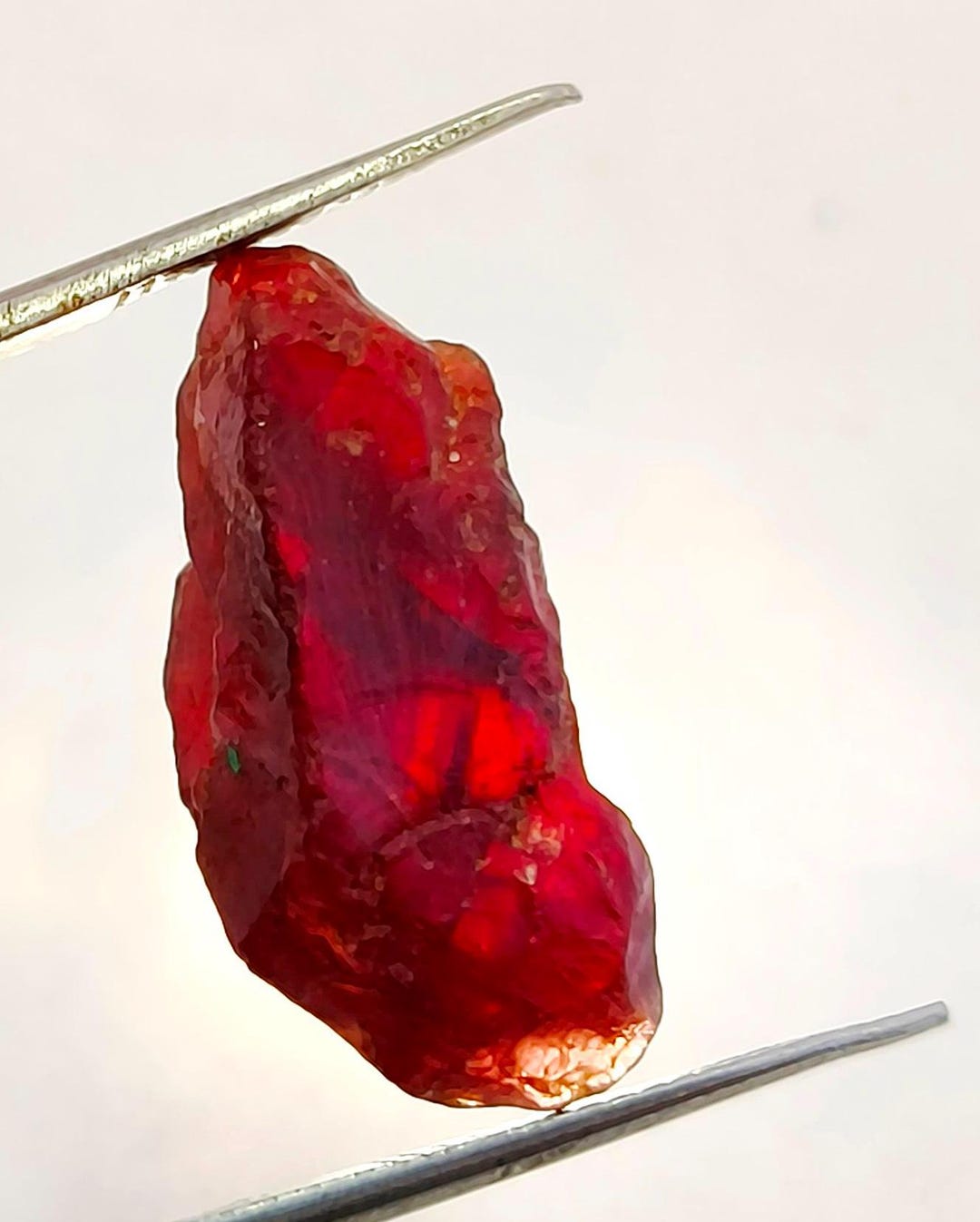 Natural Red Painite Burma Rough Loose Gemstone Genuine Painite Red ...