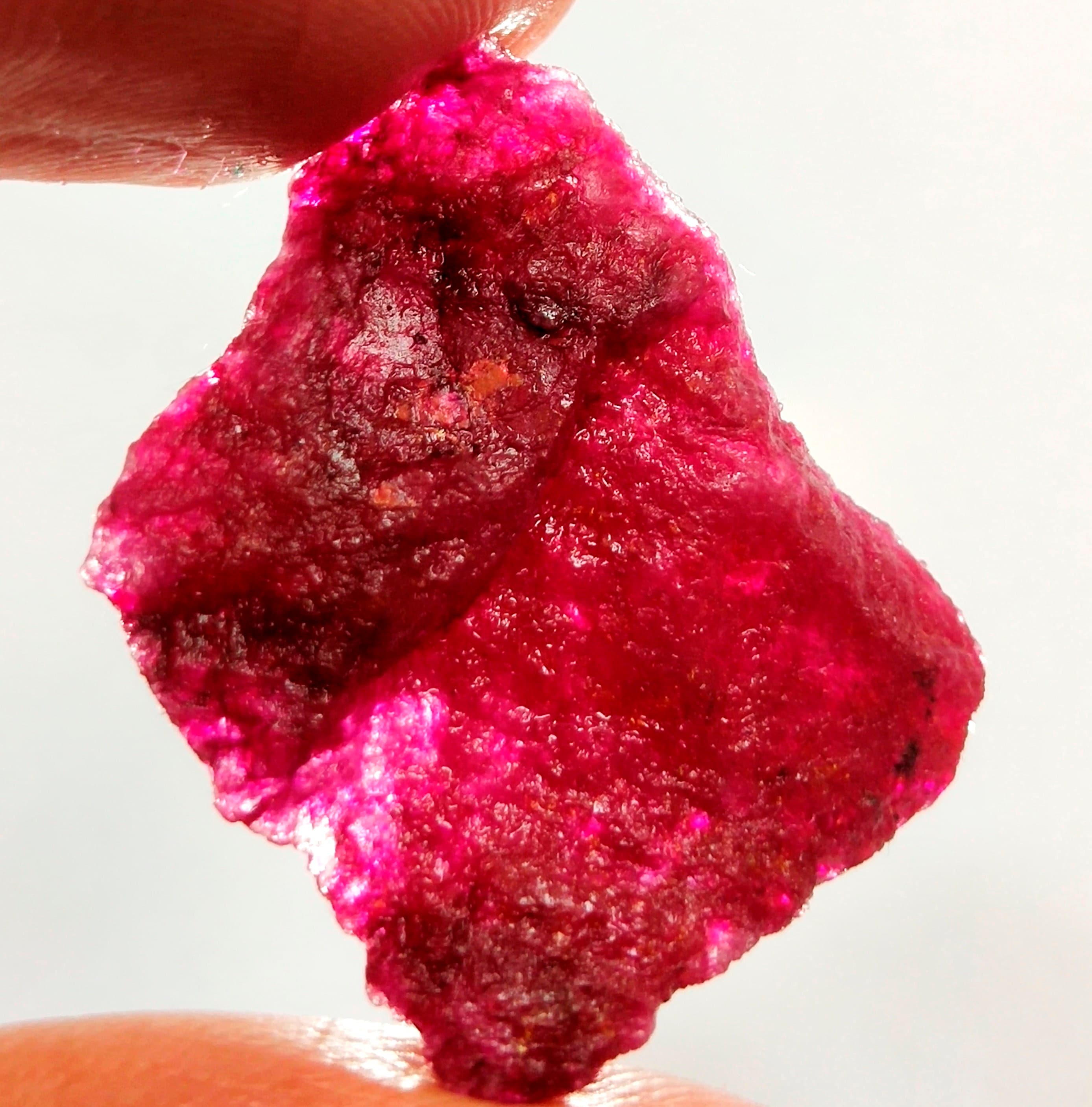 Natural Bixbite Red Beryl Crystal Raw Rough Loose Gemstone - Etsy