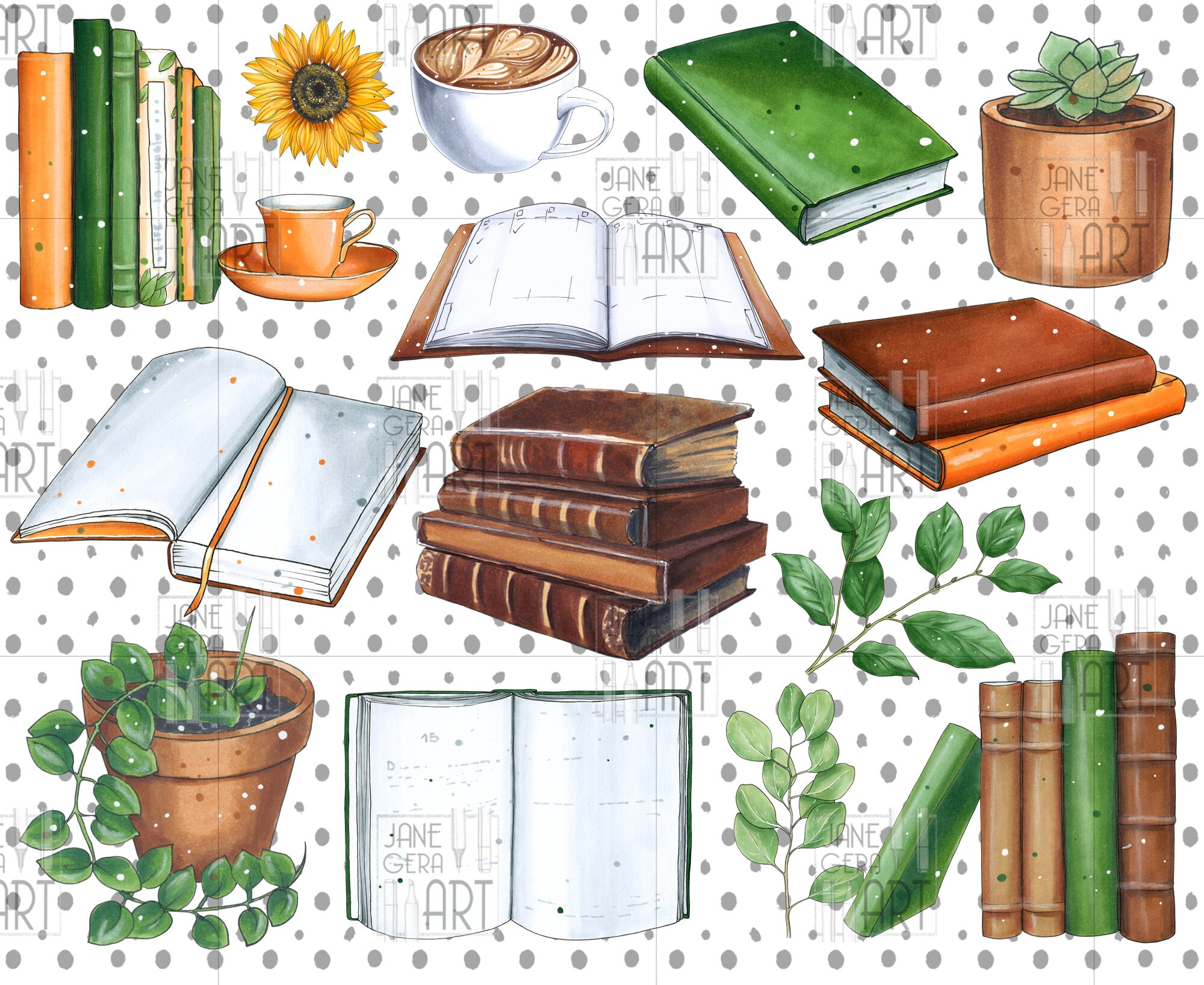 Paper, Party & Kids Papercraft instant download digital clip art for ...