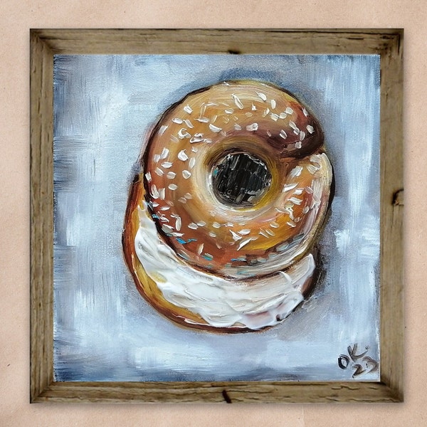 Bagel Art - Etsy