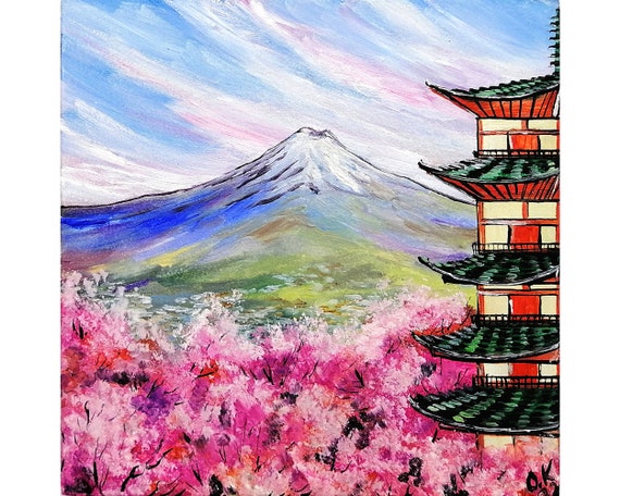 Japanese Tree Painting
