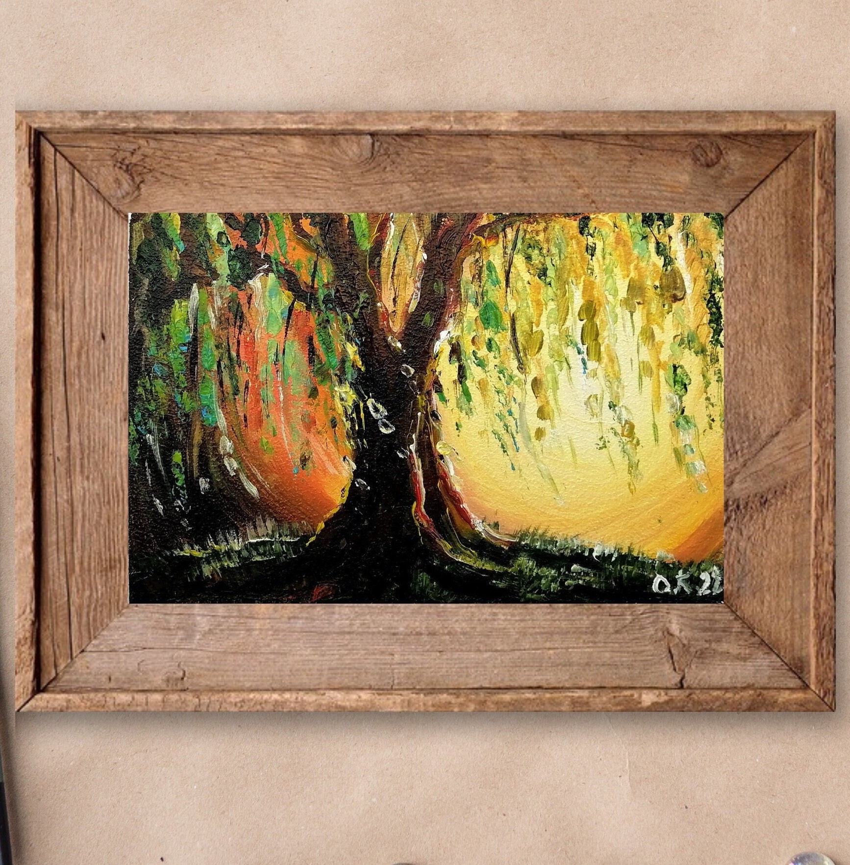 Willow Tree Art Abstract