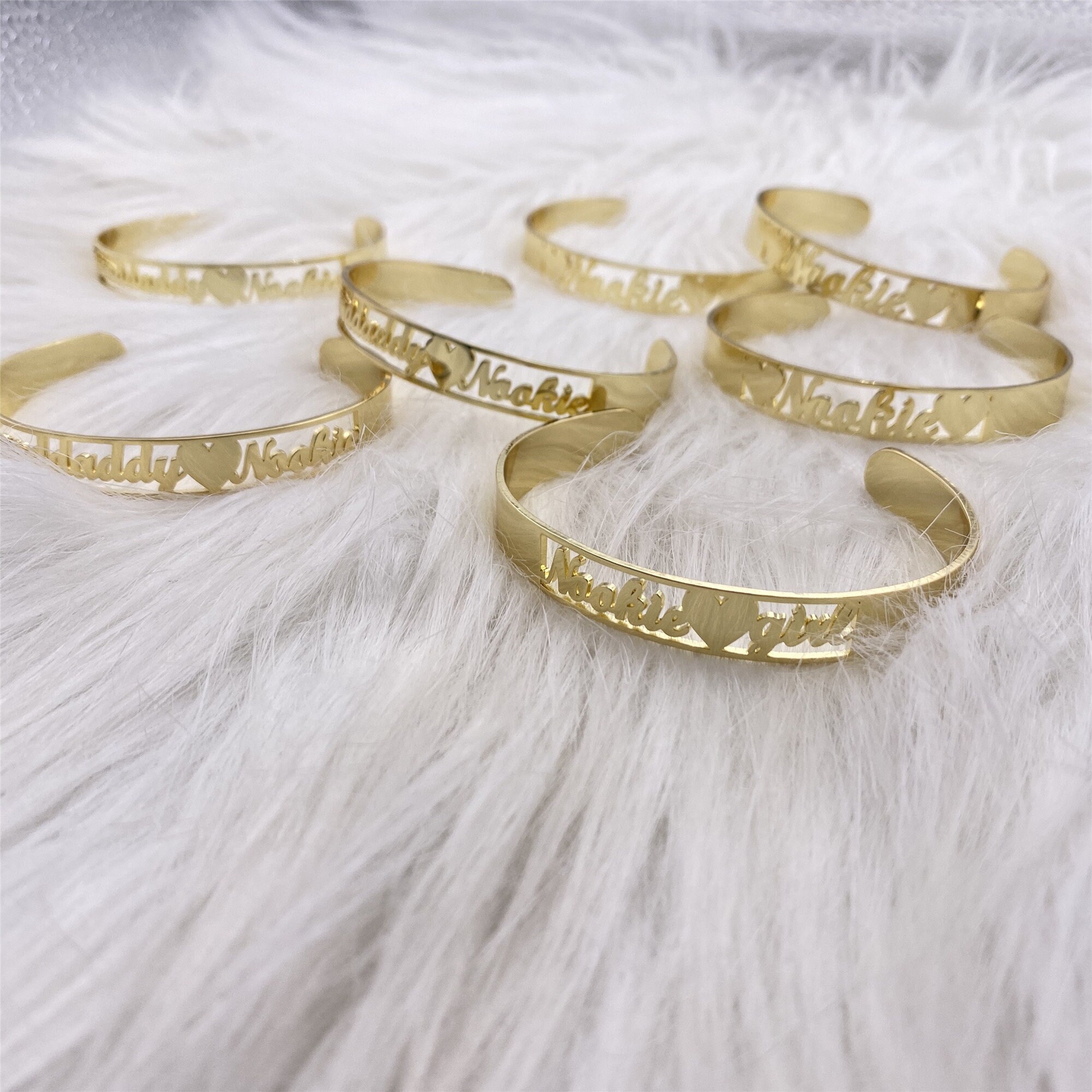 Personalized Name Banglecustom Name Banglename Cuff - Etsy