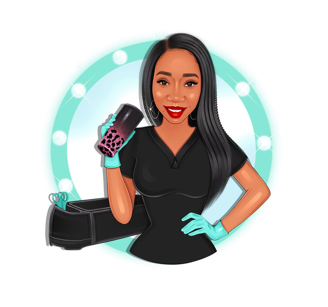 Crafter Cartoon Logo, Caricature Portrait Logo, Crafting Logo Design ...