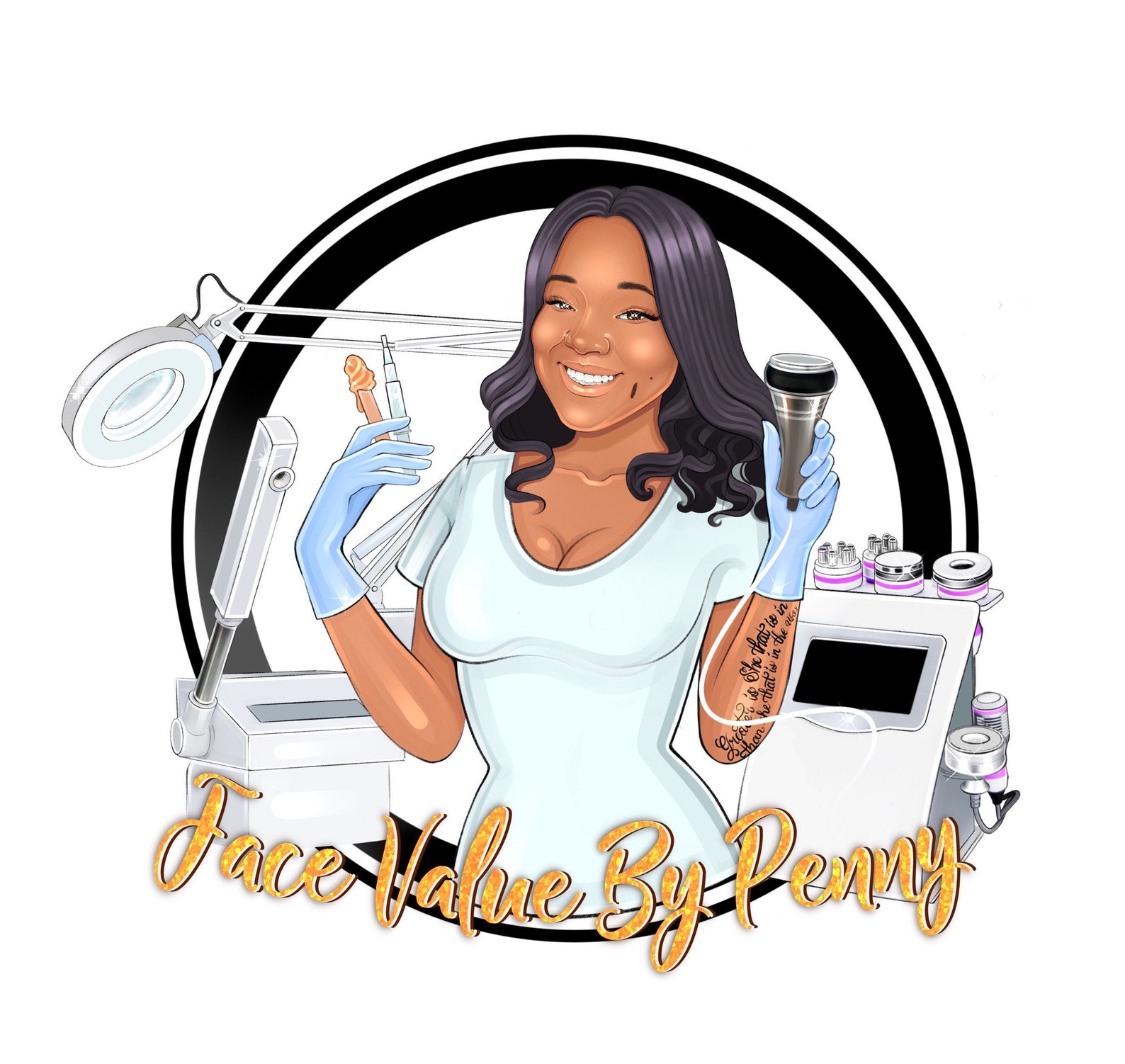 Esthetician Logo Business Logo Body Sculpting Logo Facial - Etsy