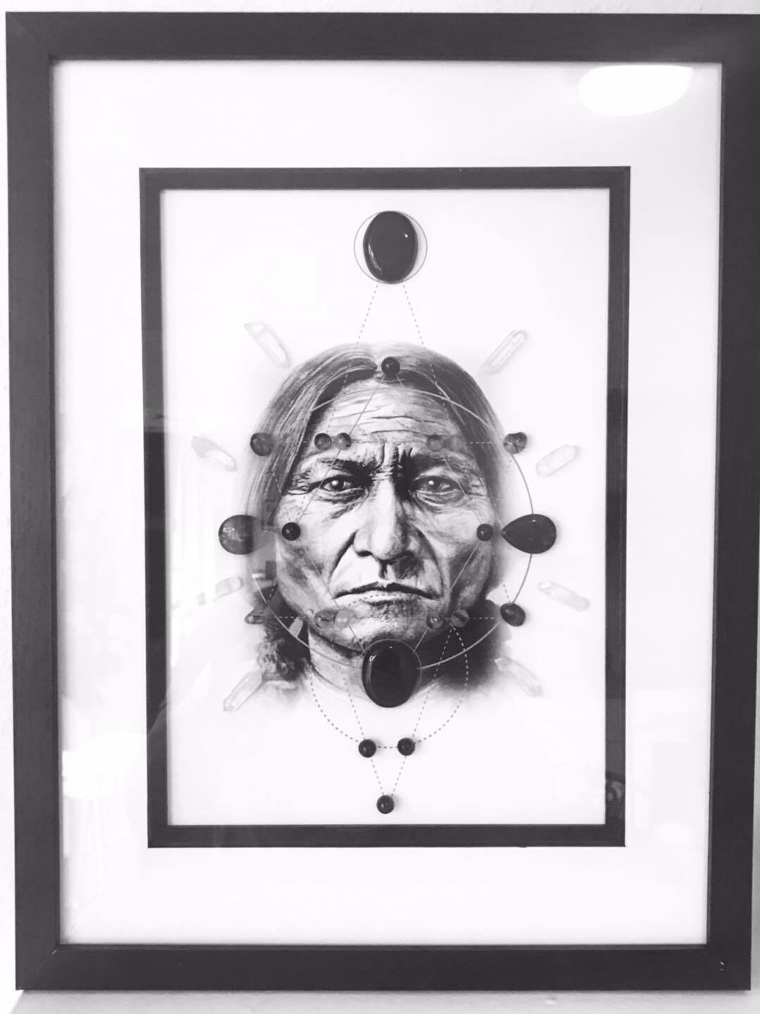 Native American Guide Crystal Grid - Etsy