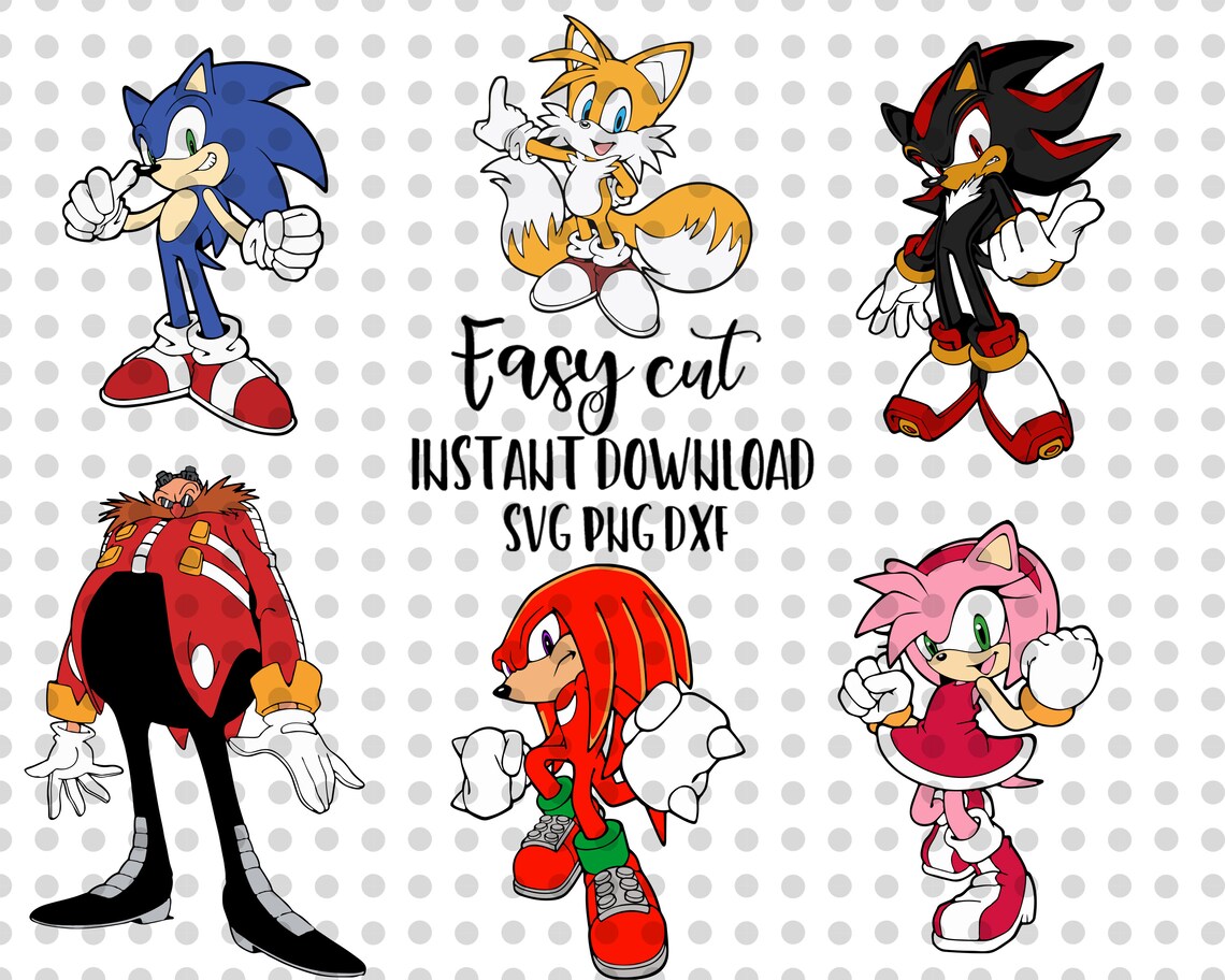 6 Sonic SVG Bundle Sonic Svg Tails Svg Easy Cut Layered By | Etsy 6 Sonic SVG Bundle Sonic Svg Tails Svg Easy Cut Layered By | Etsy