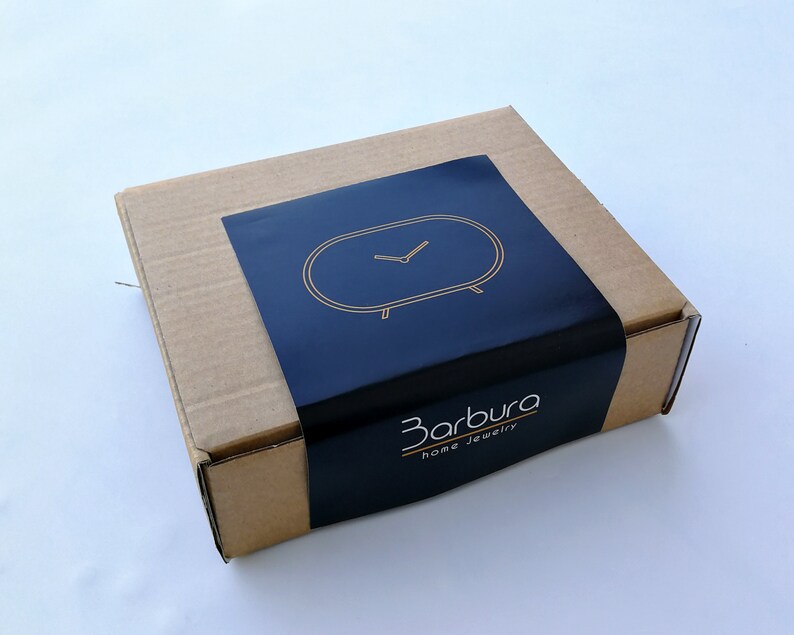 Modern Ceramic Shelf Clock Home Office Decor - Etsy