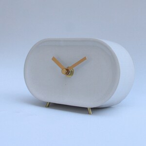 Modern Ceramic Shelf Clock , Home Office Decor - Etsy