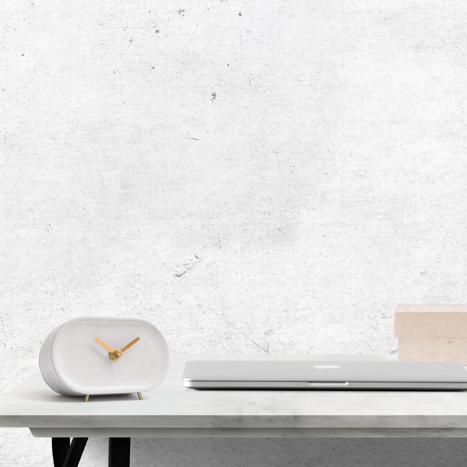 Modern Ceramic Shelf Clock Home Office Decor - Etsy