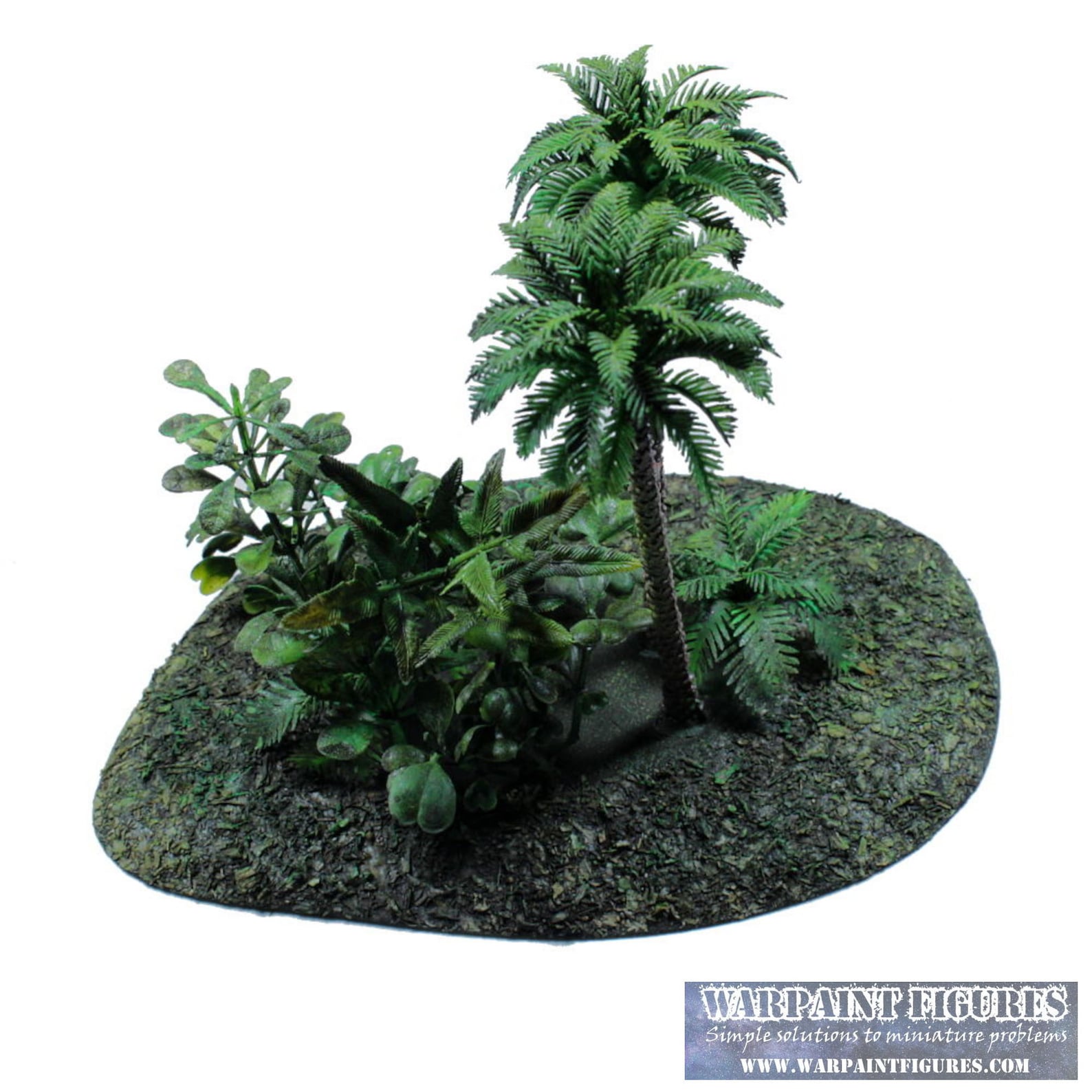 Jungle Wargaming Terrain - Medium Pieces Suitable for Games of ...