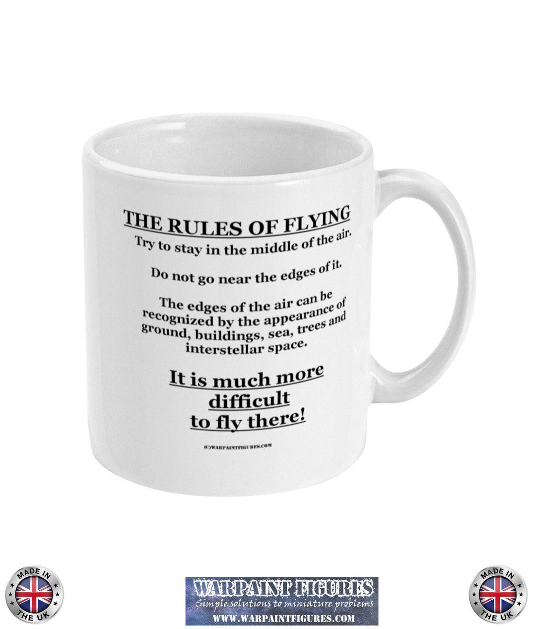 Gift for Wargamer Forces Gamers RAF Funny Double Sided 11oz Ceramic Mug ...