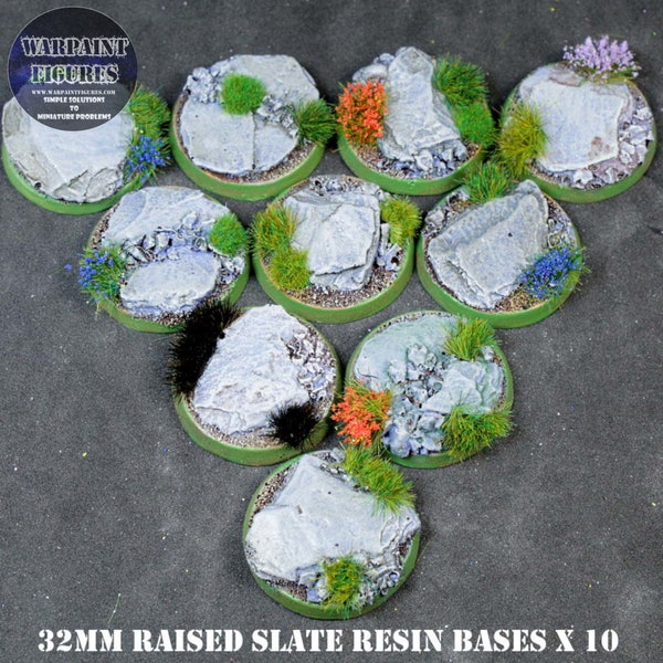 Miniature Resin Bases - Etsy