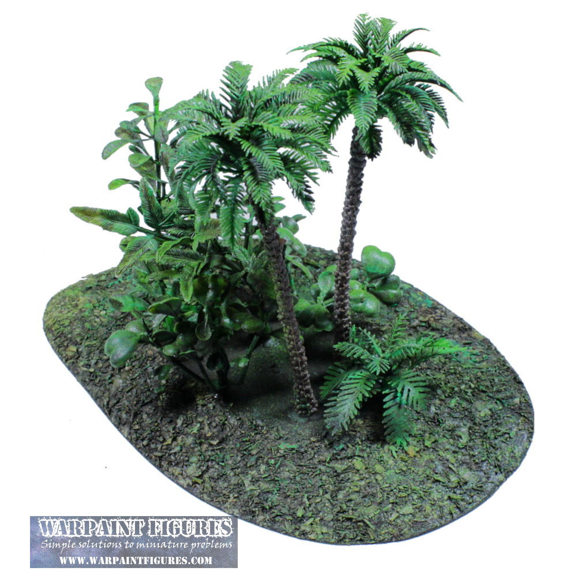 Jungle Wargaming Terrain Medium Pieces Suitable for Games off ...