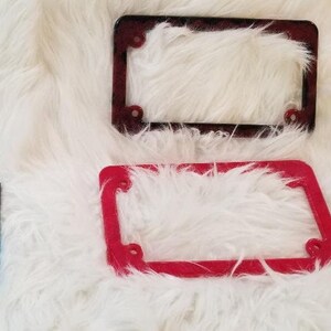 Personalized Motorcycle Frame for Your License Plate Personalized With ...