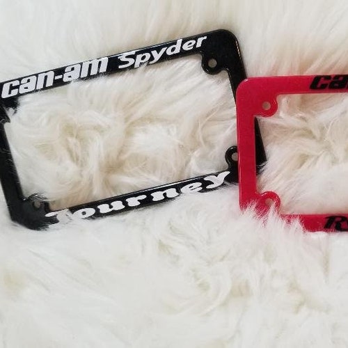 Personalized Motorcycle Frame for Your License Plate - Etsy