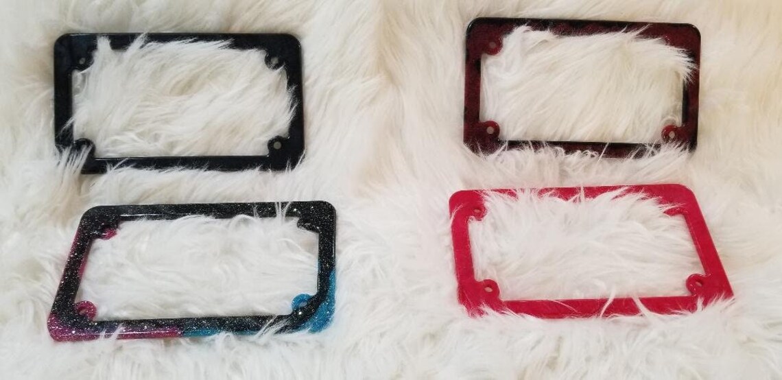 Personalized Motorcycle Frame for Your License Plate | Etsy