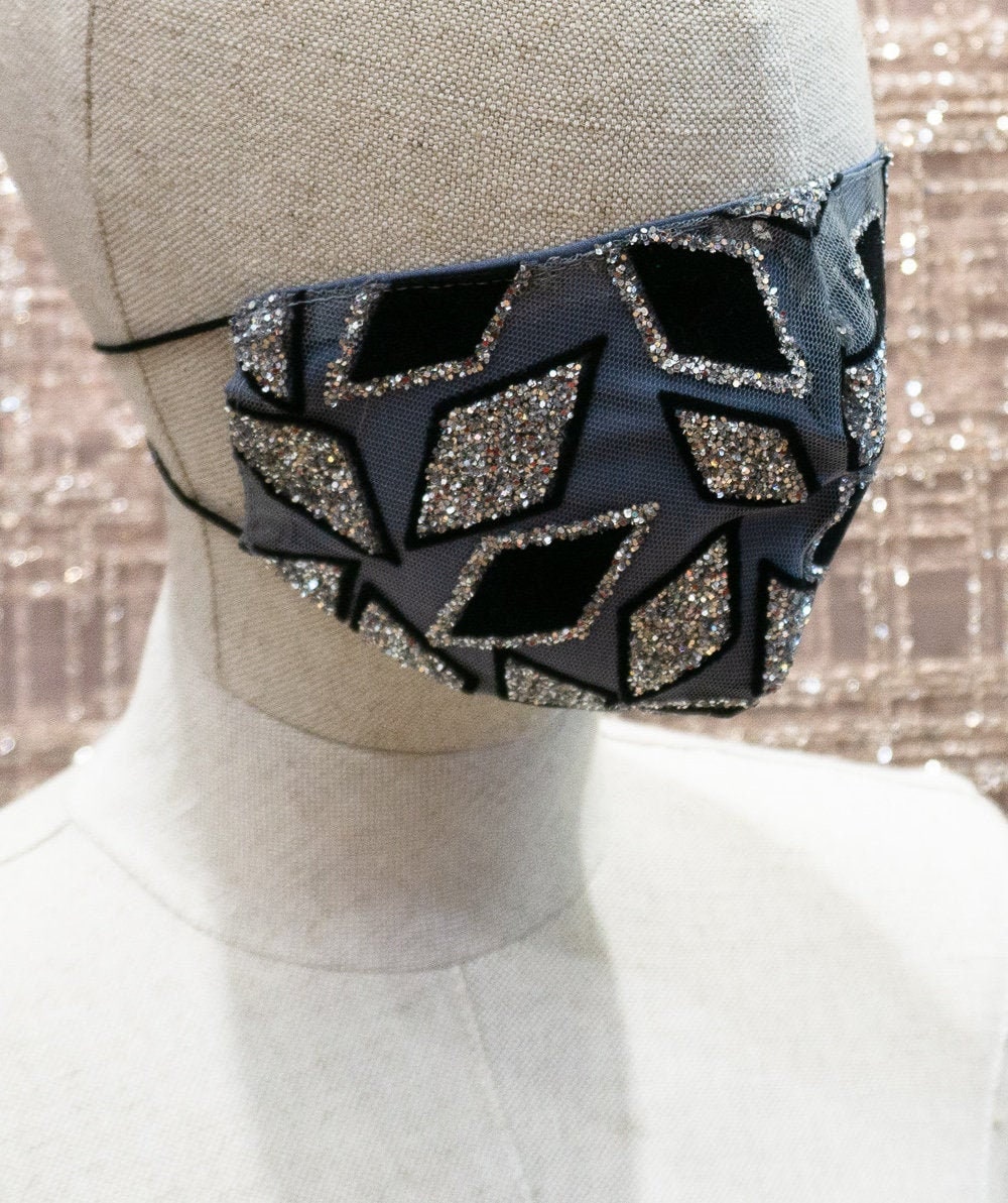 Fashionable Event Mask Party Fase Mask Unisex Mask | Etsy