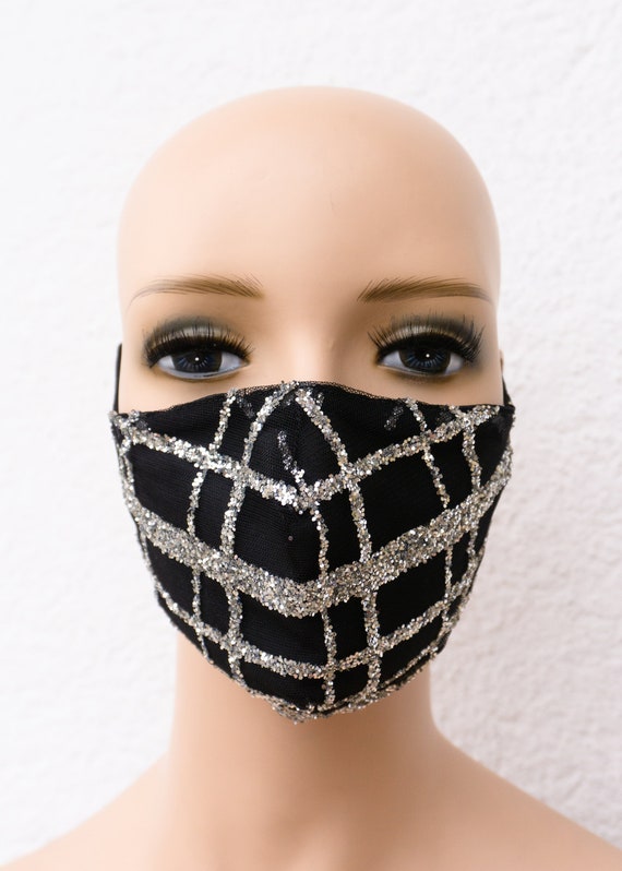 Fashionable Event Mask Party Fase Mask Unisex Mask | Etsy