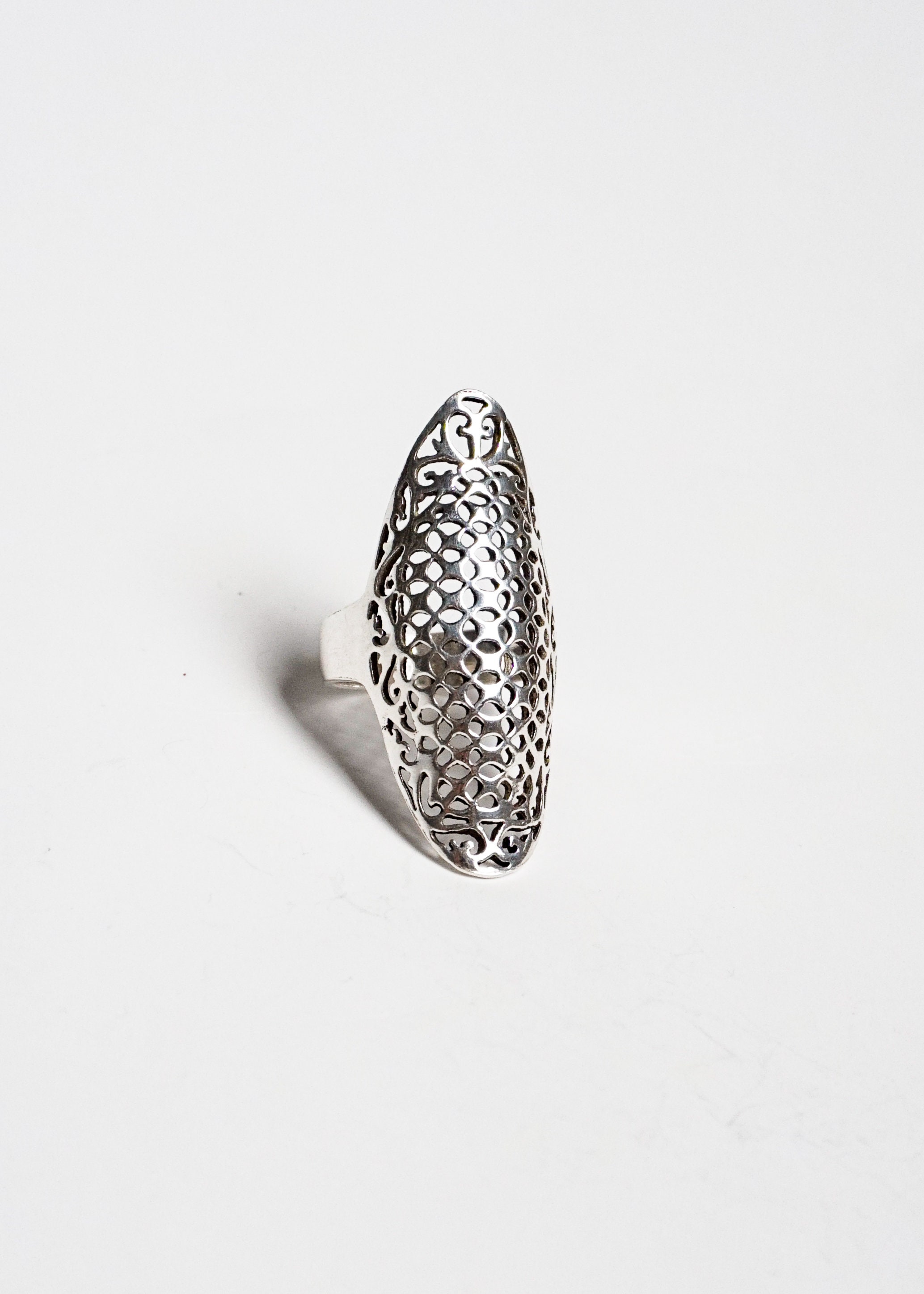 Silver Rock Ring Silver Ring Bohemian Style | Etsy