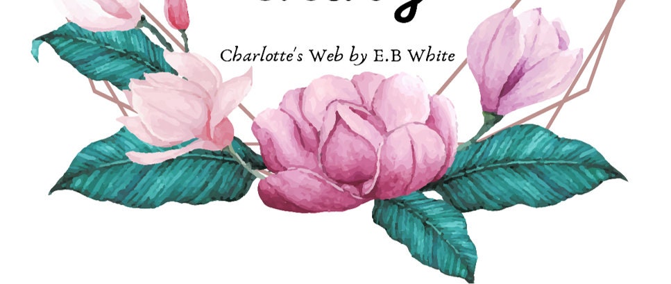 Charlottes Web Print Wall Print Home Decor Literary Quote - Etsy