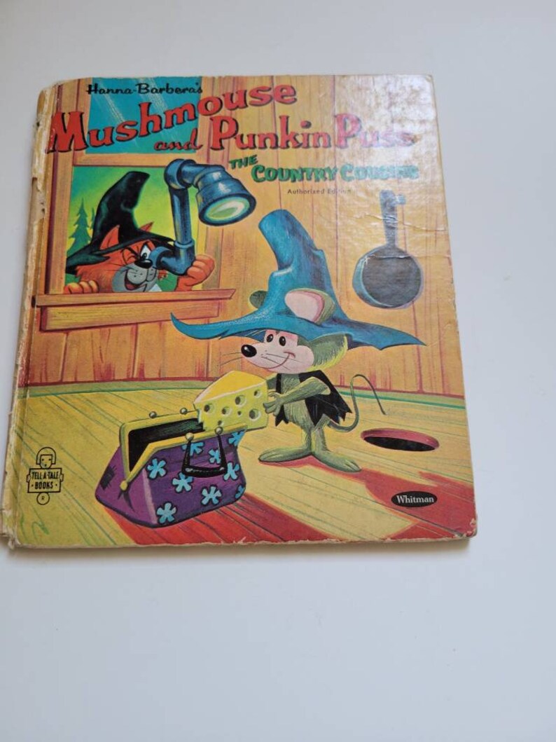 Vintage Hanna-barbera Cartoon Books, Jetsons, Flintstones, Mushmouse - Etsy