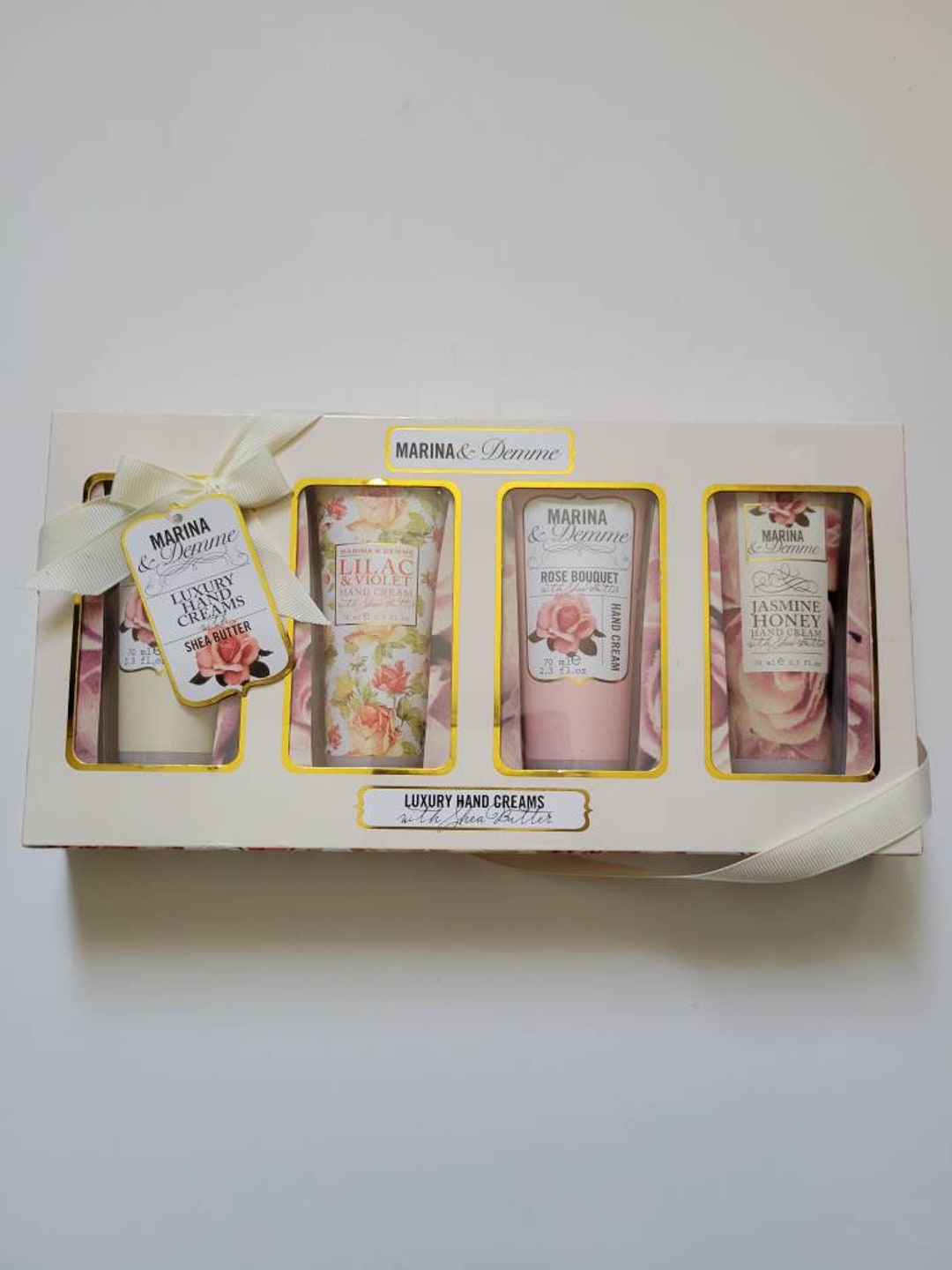 LUXURY HAND CREAM W/shea Buttergift Set by Marina & Demmeset of 4 in ...