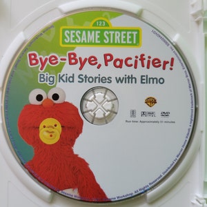 ELMO Dvdselmo's World pets & bye-bye, Pacifier Big Kid Stories With ...
