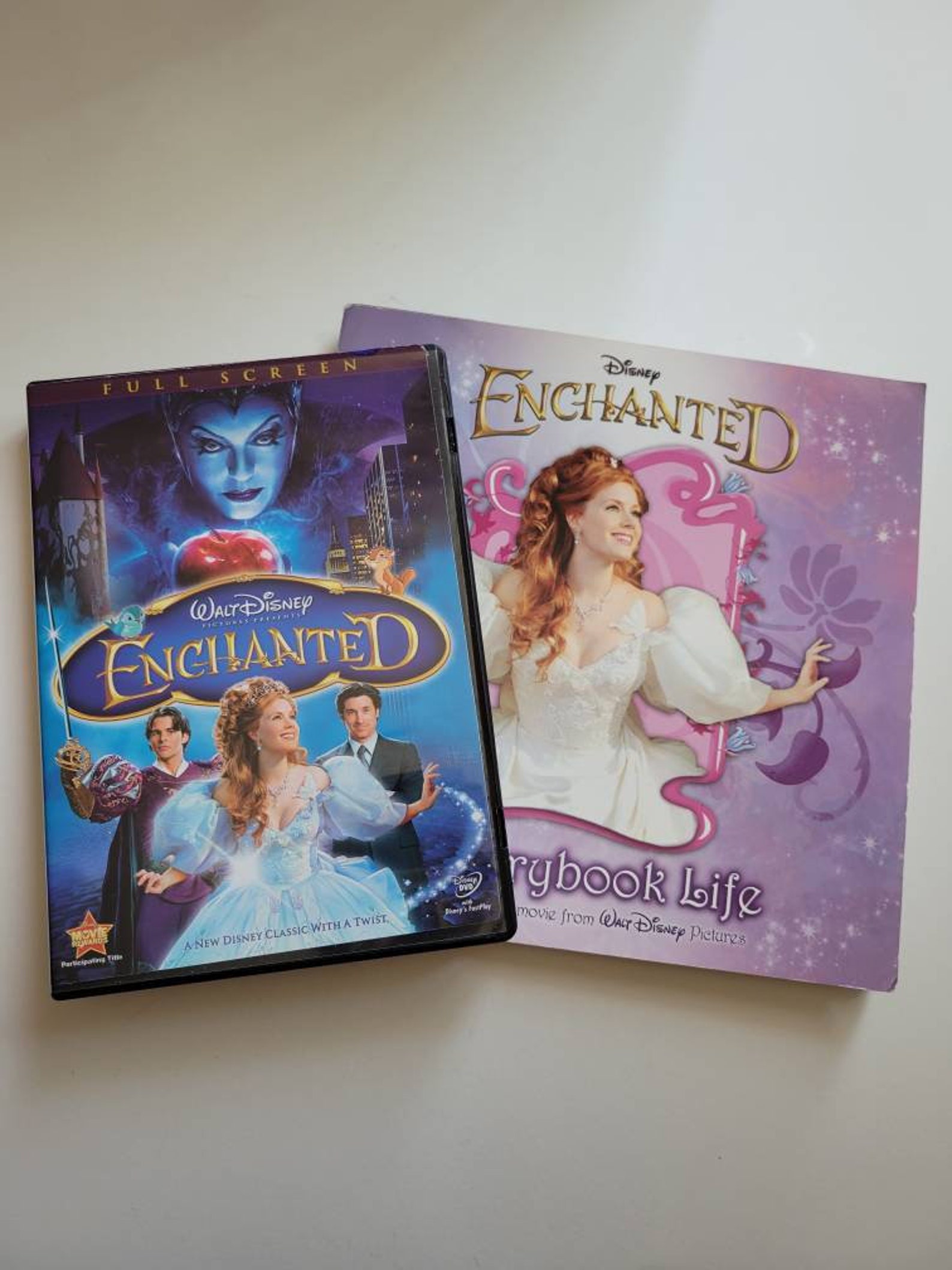 ENCHANTED By Walt Disney PicturesA Storybook LifeDVD & | Etsy