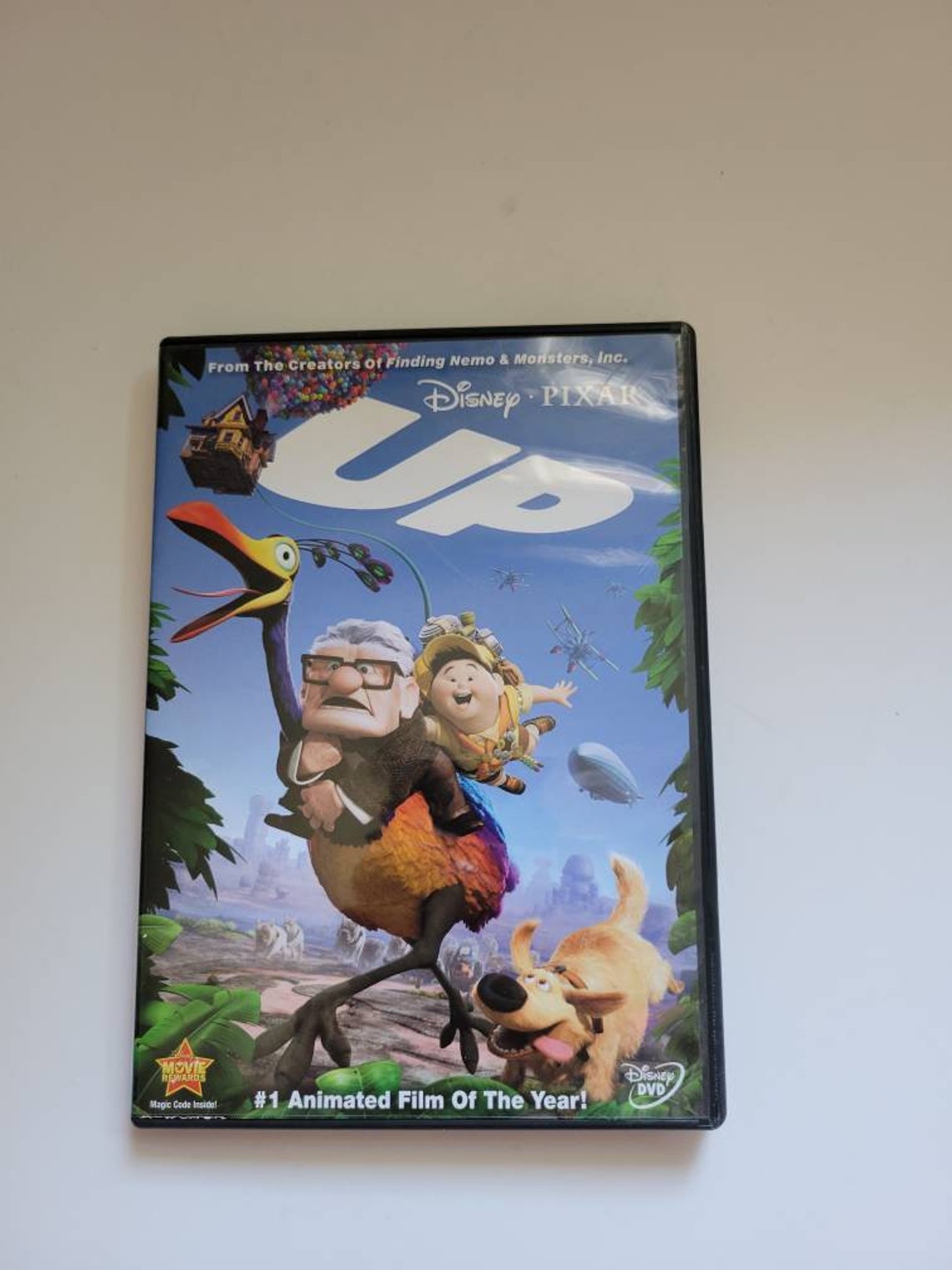 UP DVD by Disney Pixarvoiced by Asnerrated PG W/running Time - Etsy