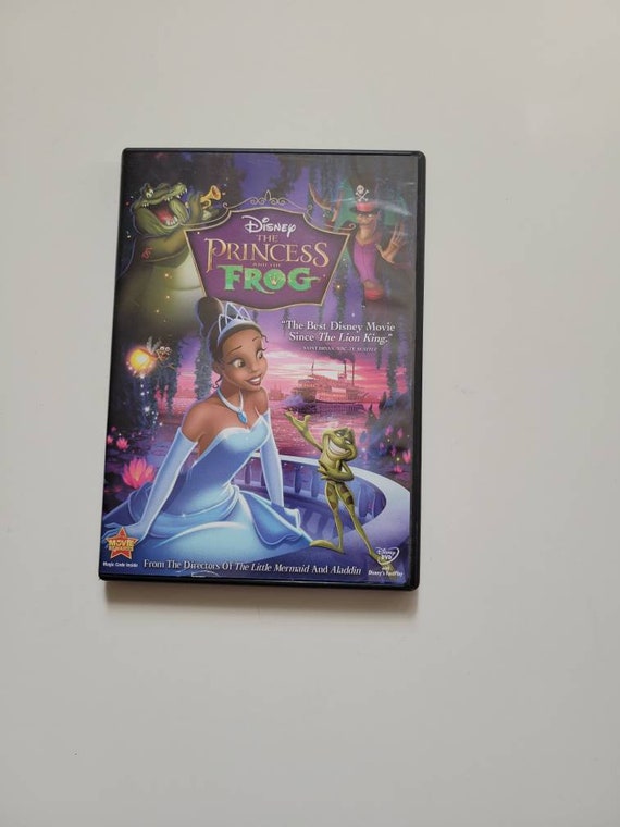 Princess And The Frog Dvd Cover