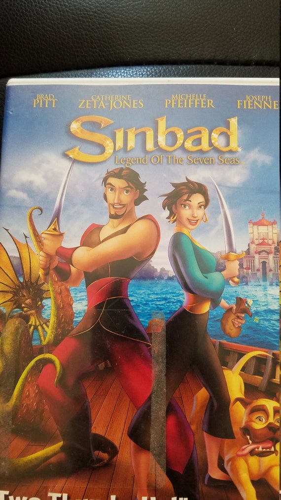 SINBAD Legend of the Seven Seas DVD by Dreamworks | Etsy