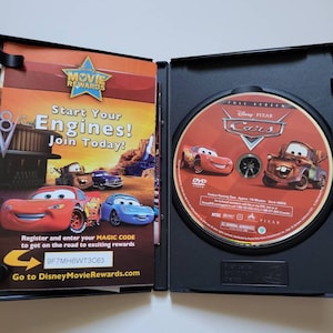 Carsdisney Pixar's CARS Full Screen DVD & Story Readerme Reader ...