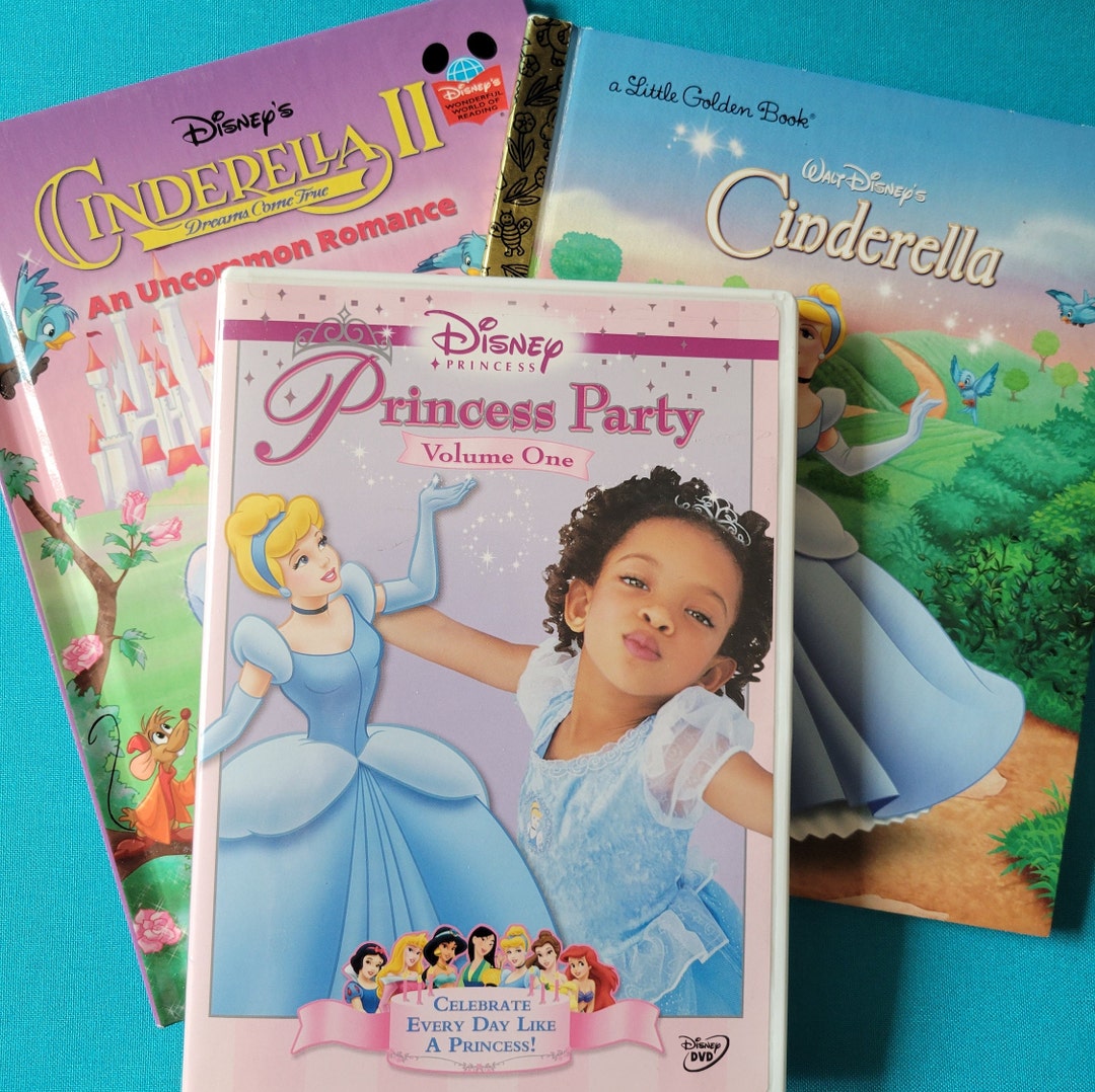 DISNEY'S CINDERELLA Princess~princess Party DVD (volume One) ~all Pre ...
