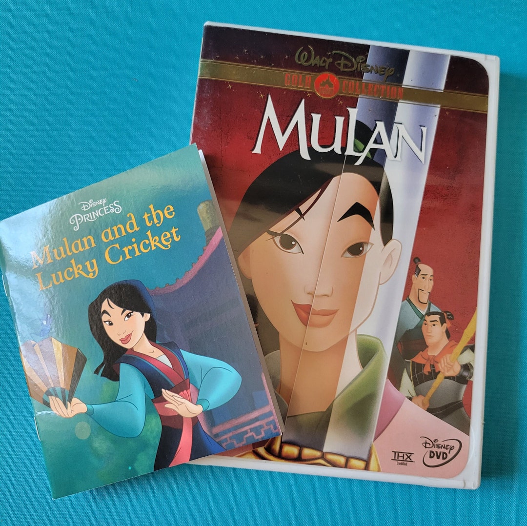 Mulanwalt Disney Gold Collectionmulan DVD & mulan and the Lucky Cricket ...
