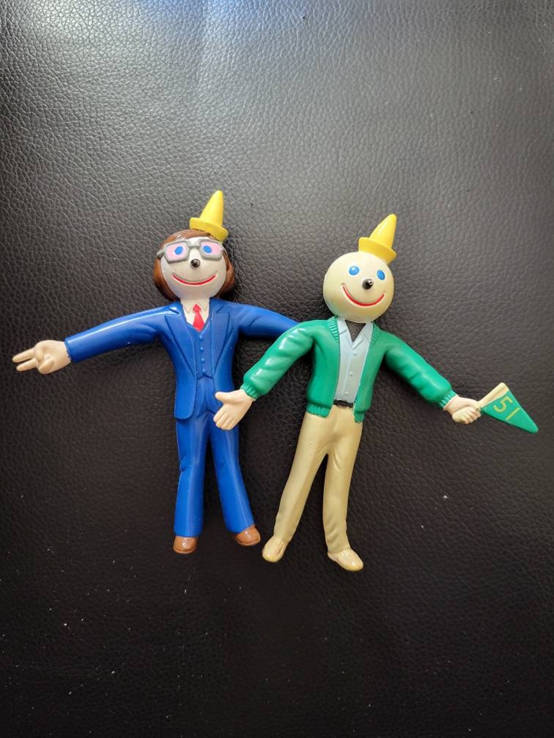 JACK in the BOX Bendable Jack Figures Pvclot of 2 Jack Figures 4 1/2 ...